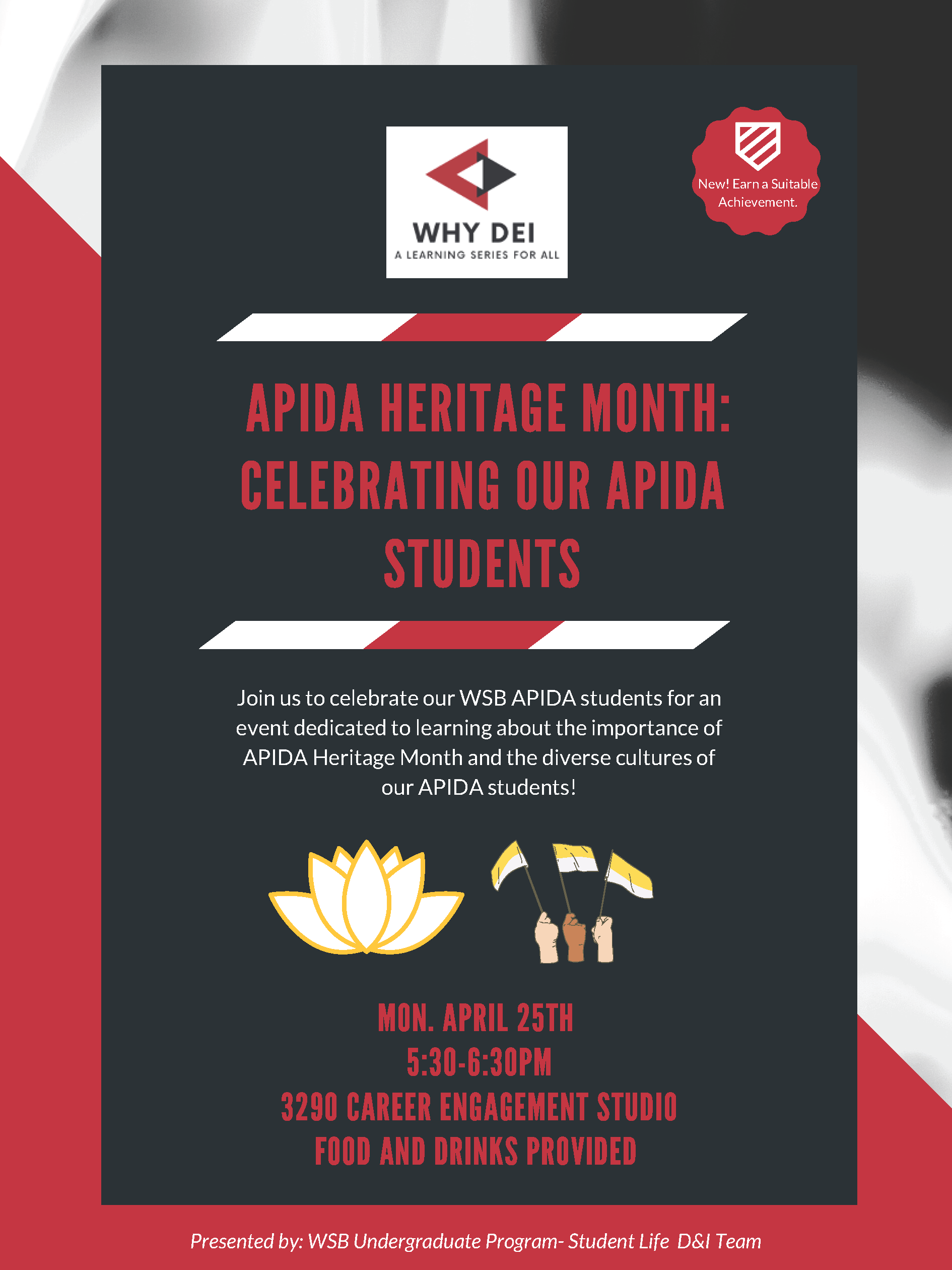Why DEI- Celebrating our APIDA Students | Wisconsin School of Business