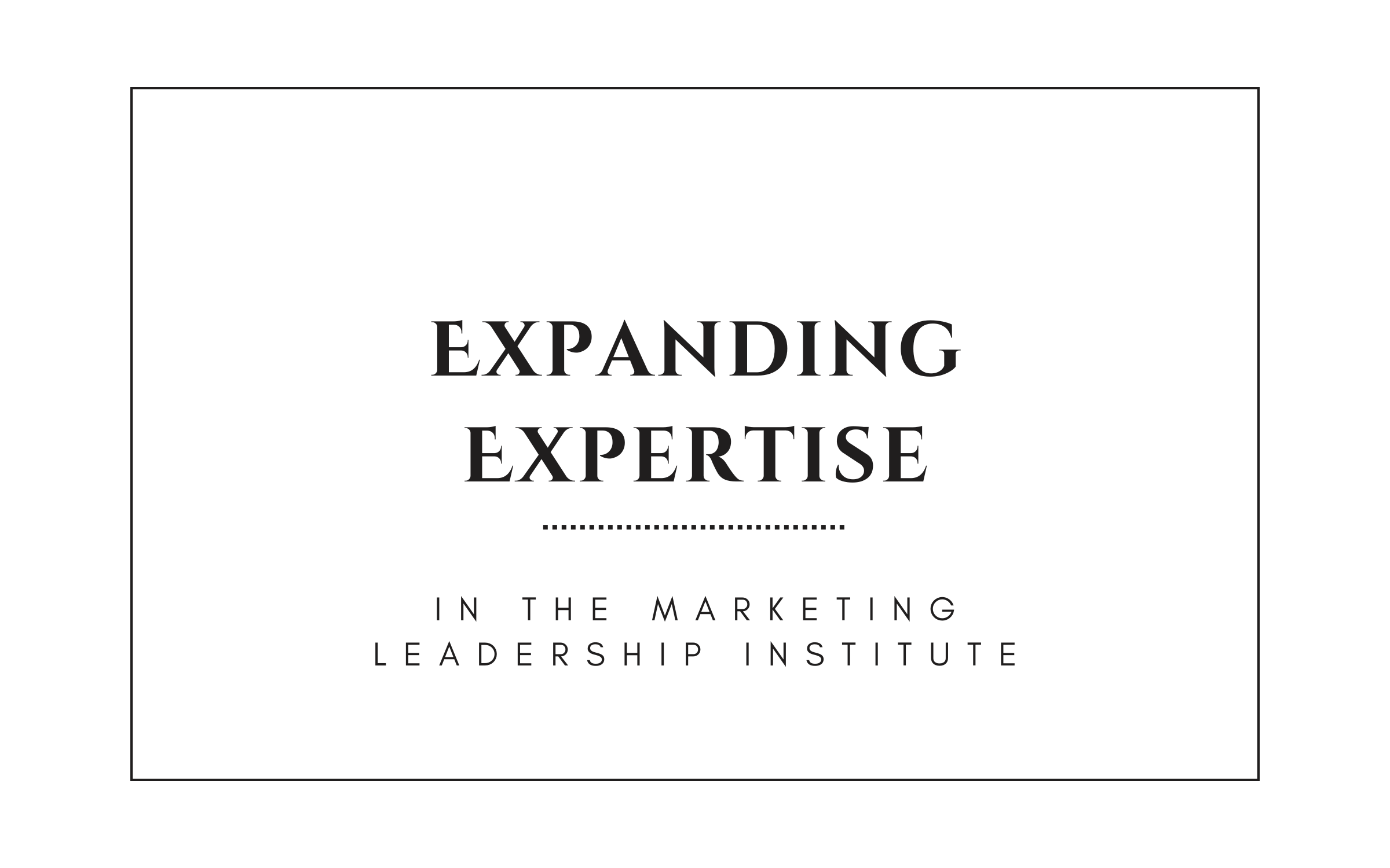 Expanding Expertise in the MLI | Wisconsin School of Business