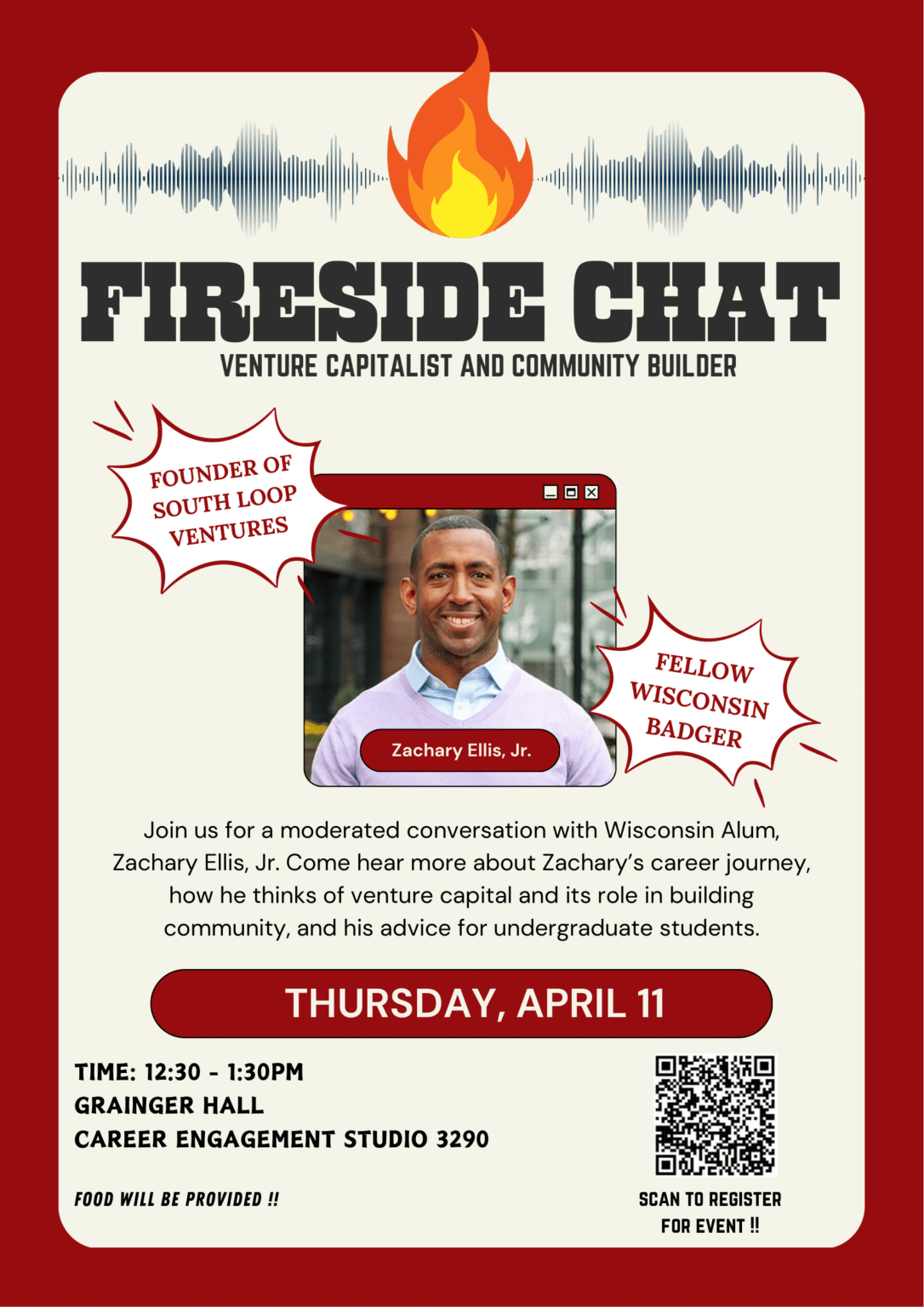 Fireside Chat with UW Alum Zach Ellis, Jr | Venture Capitalist and ...