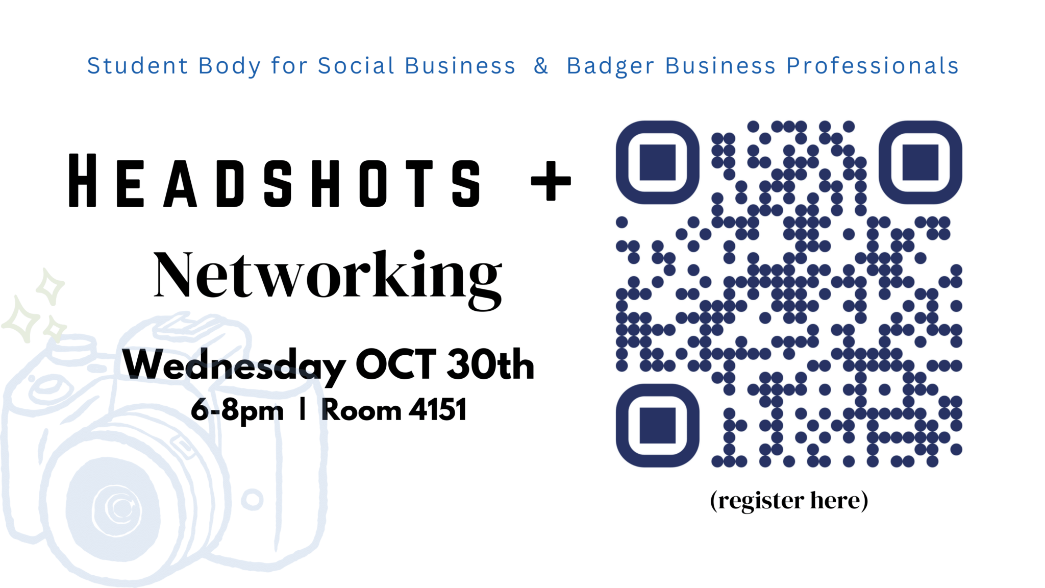 Headshots & Networking Event | Wisconsin School of Business
