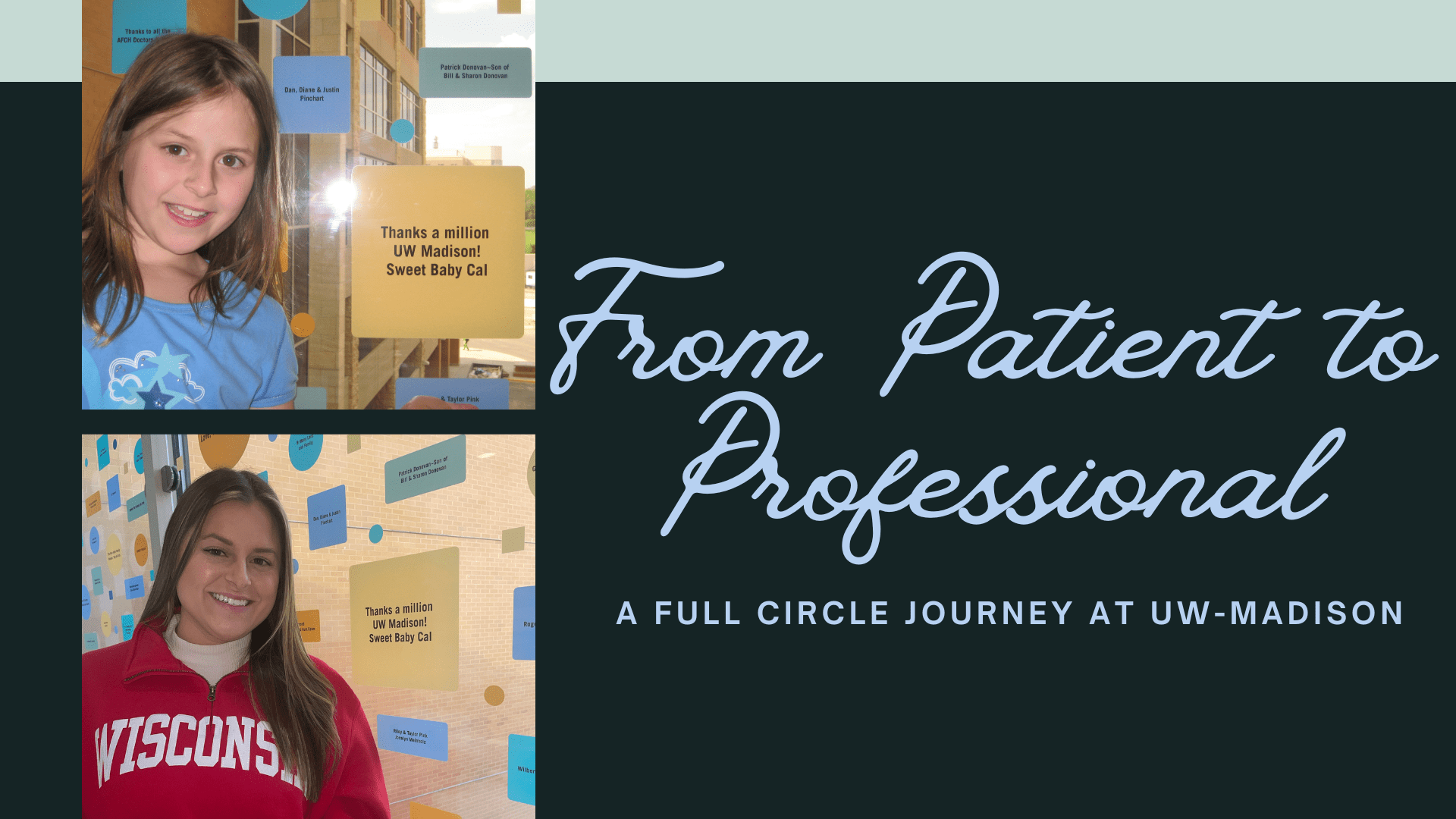 From Patient to Professional: A Full Circle Journey at UW-Madison ...