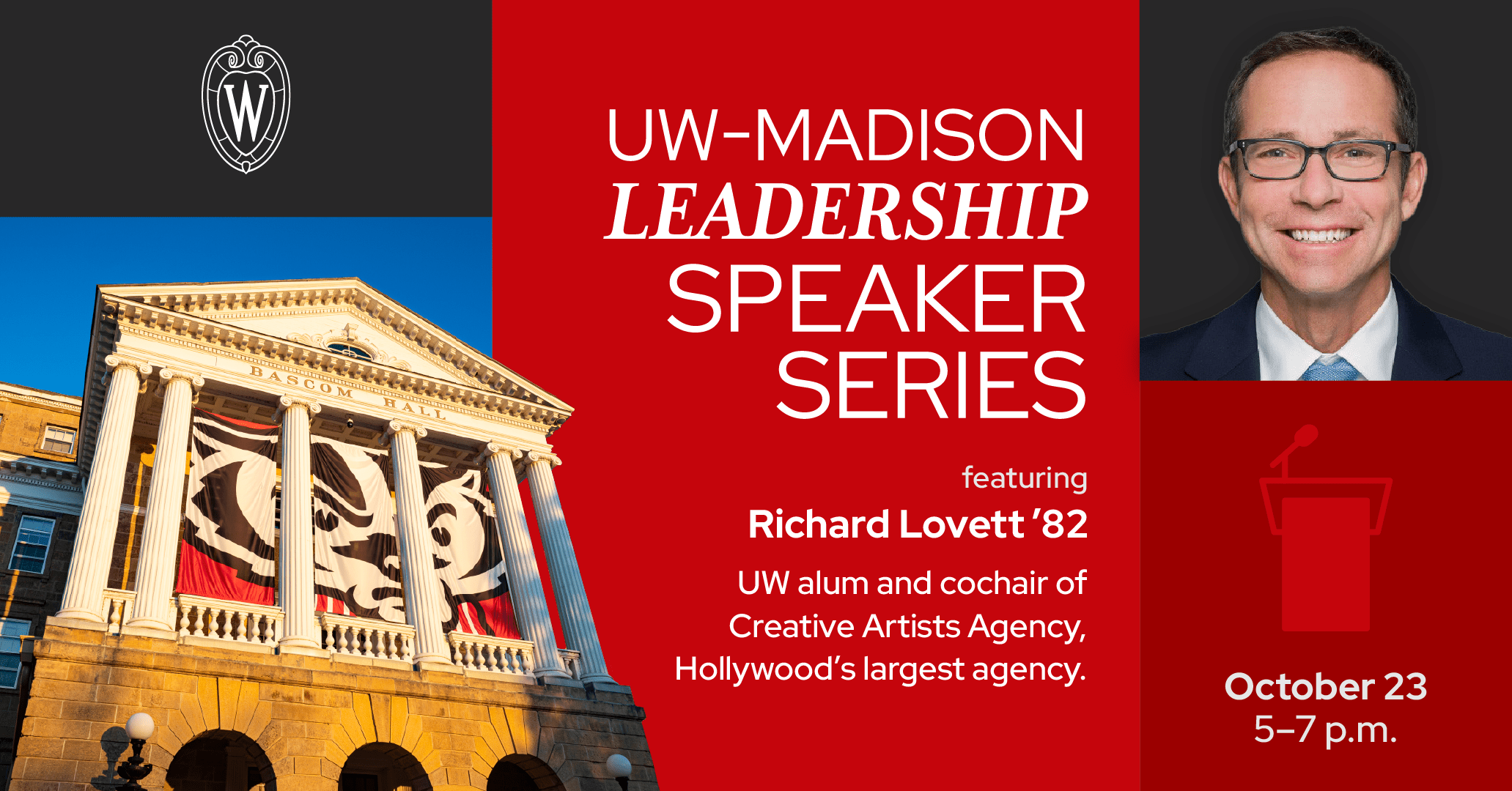 UW–Madison Leadership Speaker Series featuring Richard Lovett '82 ...